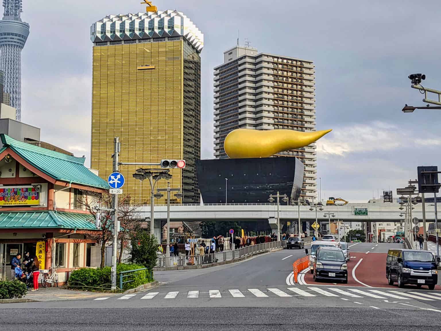 City Walk – Asahi Building & Tokyo Skytree – TIMEtoMOSEY